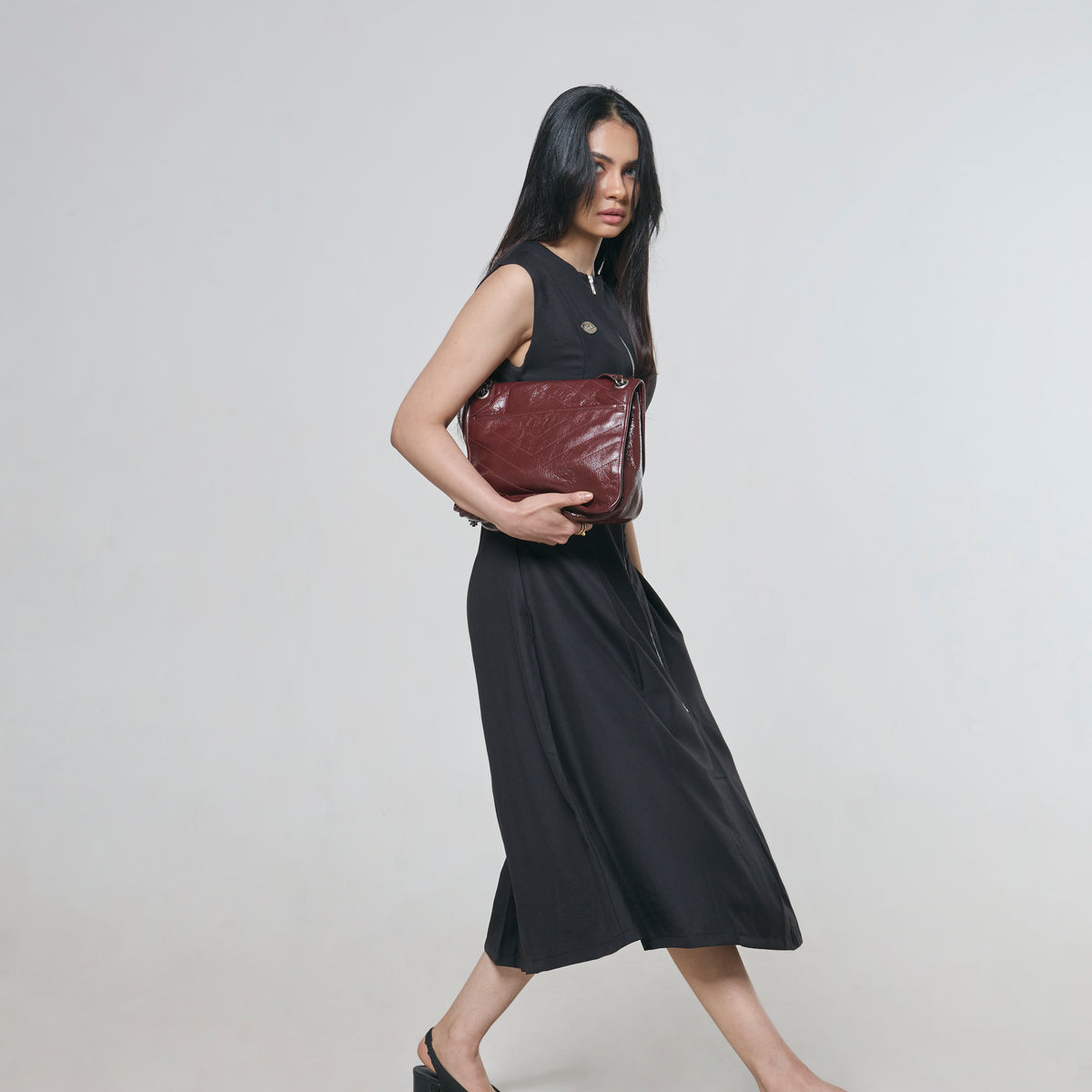 Ruya Zipper Dress – SalikaStudio